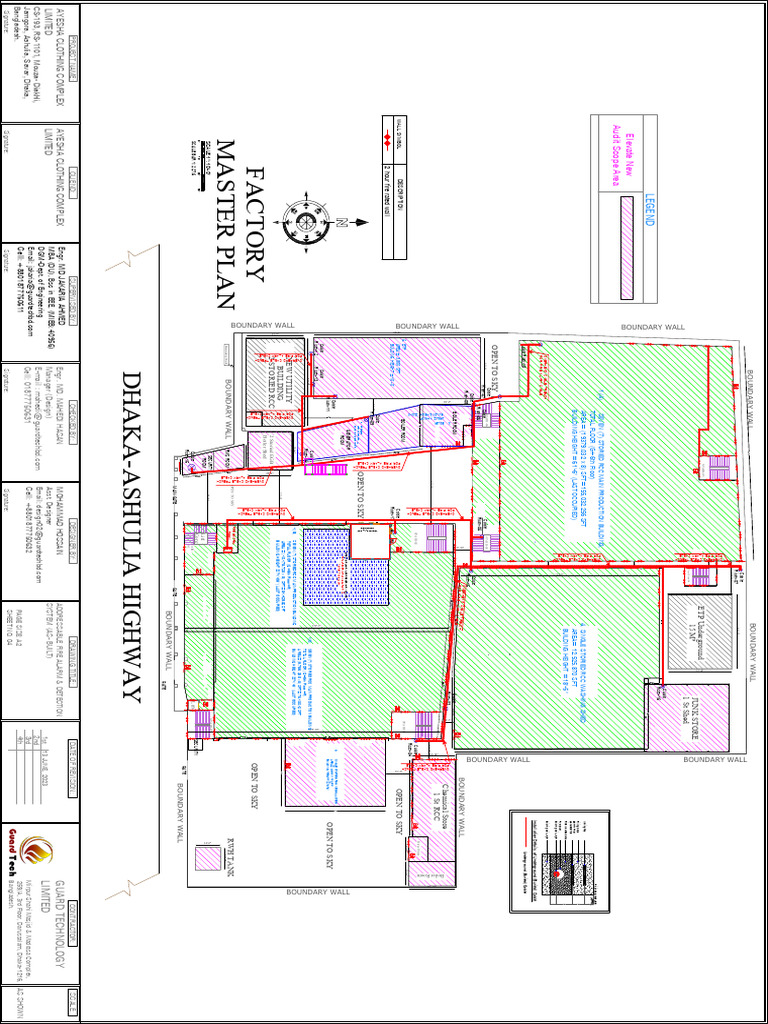 Master Layout Plan | PDF | Trench | Architectural Design