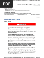 Flushing Refrigerant Circuit Procedure | PDF