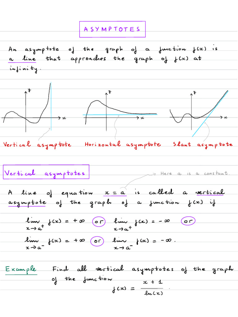 Asymptotes 2 | PDF | Asymptote | Analytic Geometry
