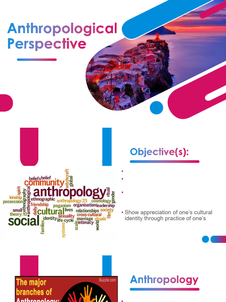 Anthropological Perspective | PDF | Self | Liberal Arts Education