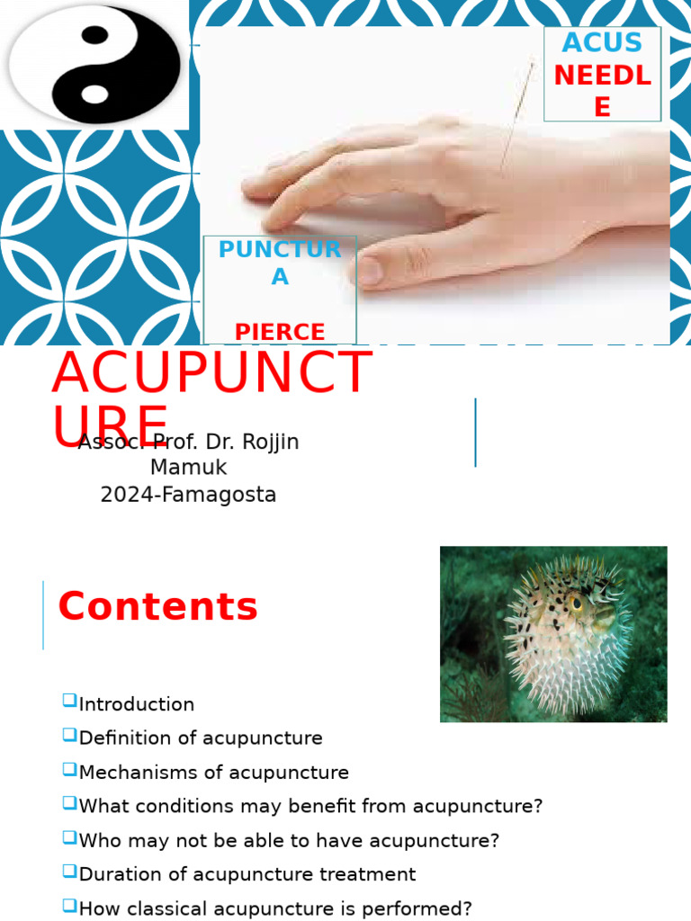 Lesson 4 Acupuncture | PDF | Acupuncture | Qi