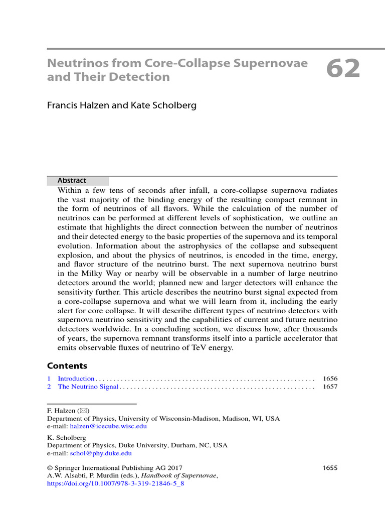 Halzen 2017 | PDF | Neutrino | Supernova