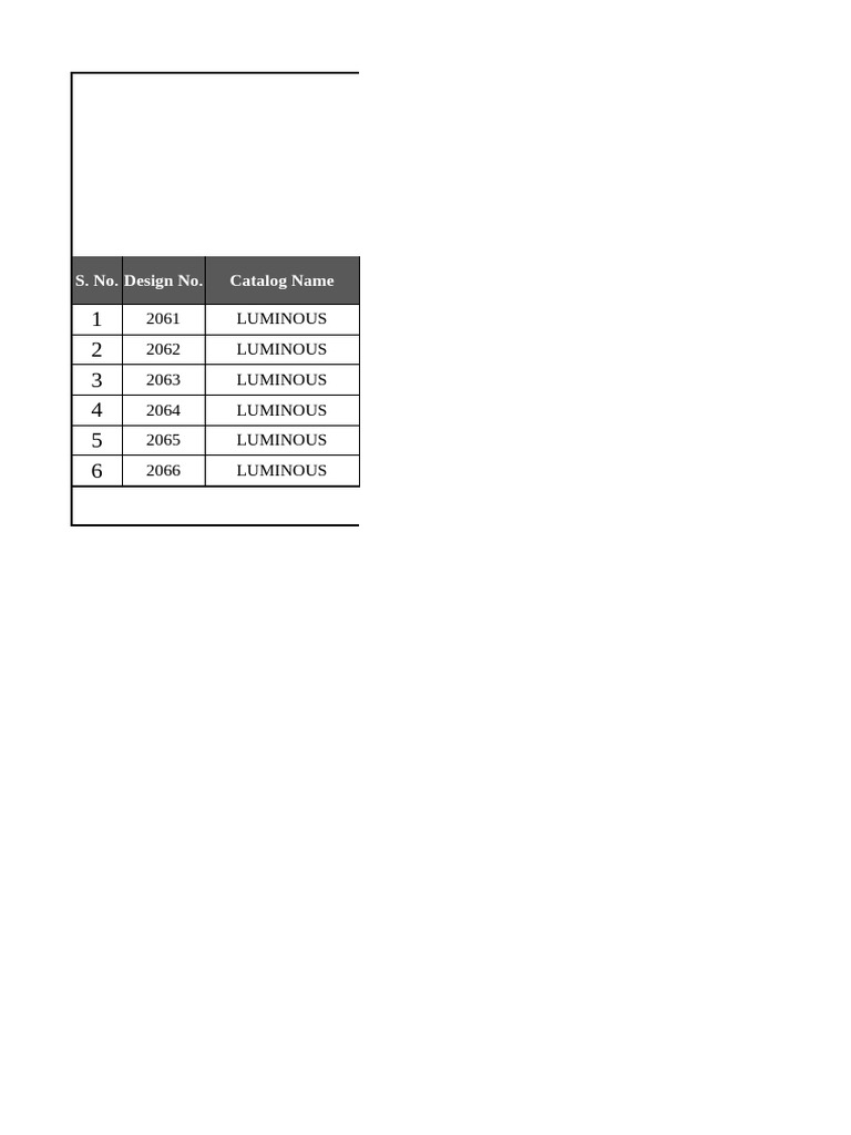 LUMINOUS | PDF | Home & Garden | Technology & Engineering