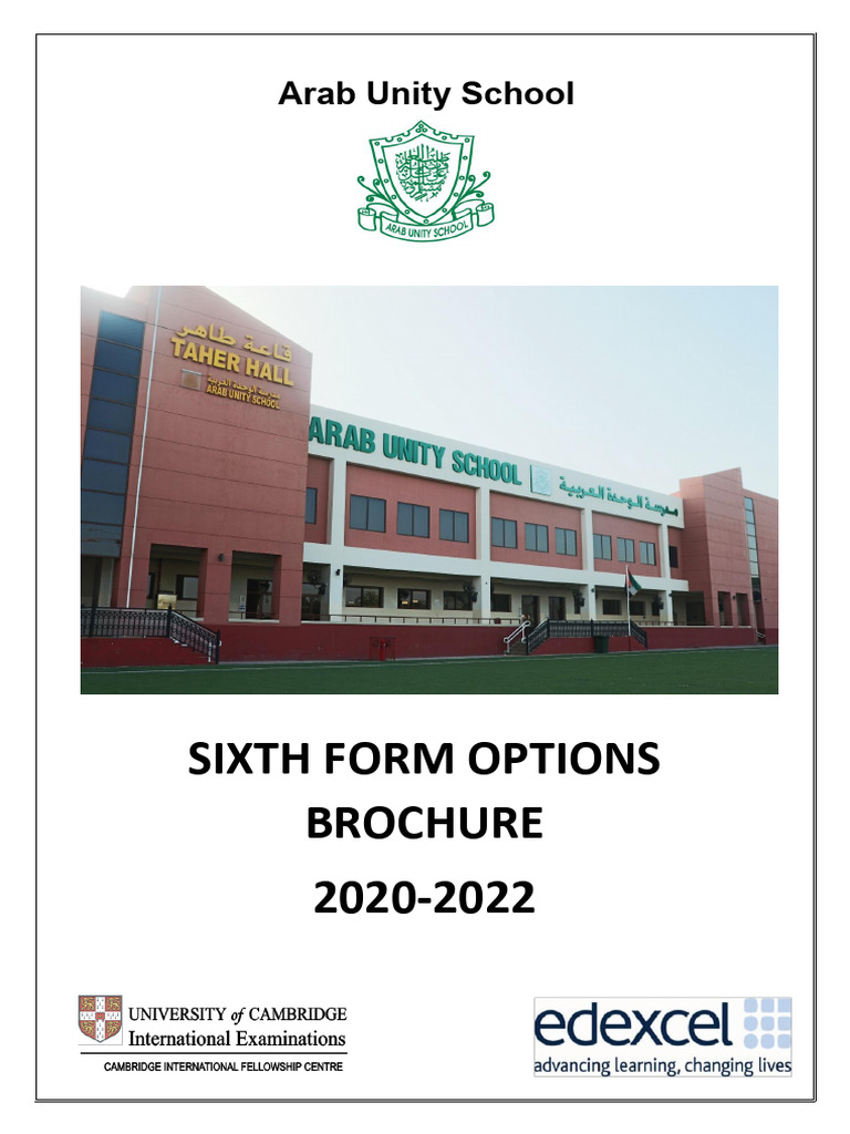 Sixth Form Options Brochure 2020 2021 | PDF | University And College ...