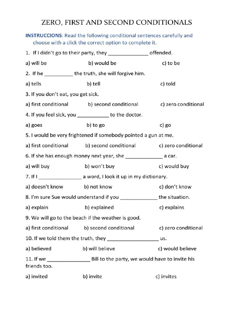 Conditional Homework 2 | PDF