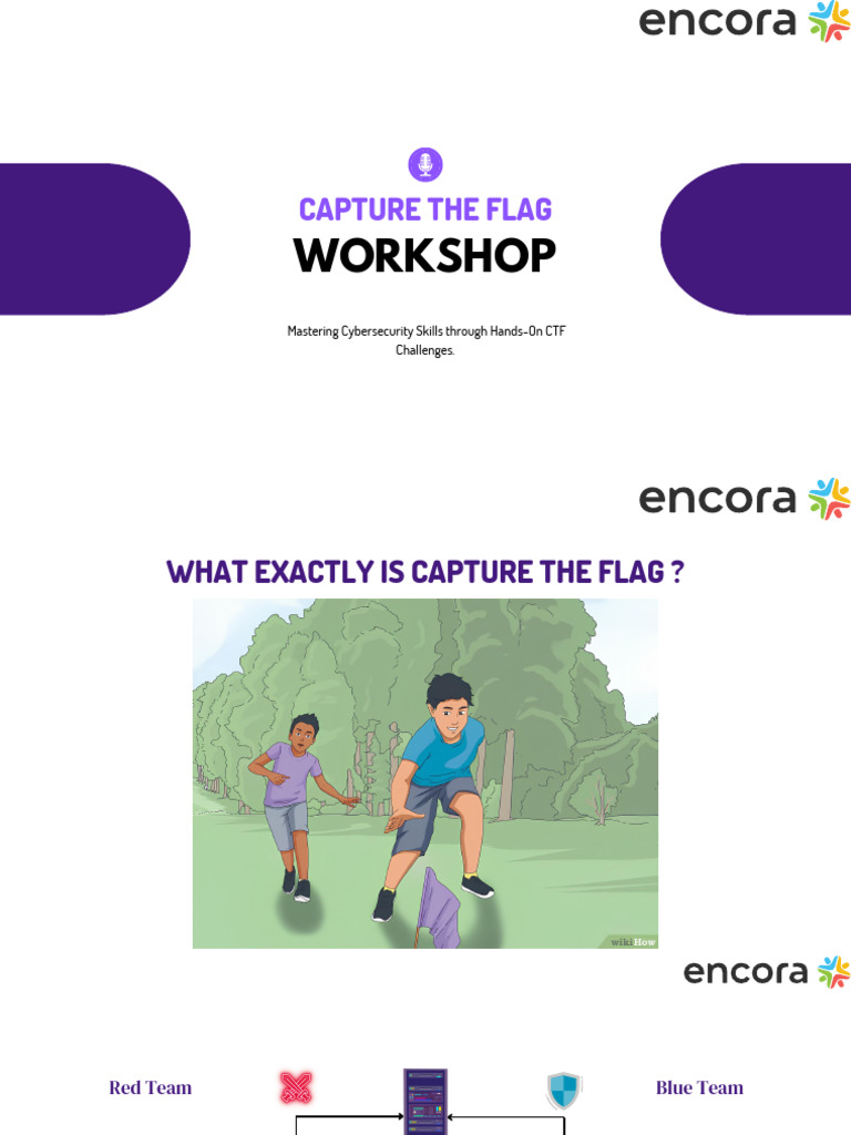 Cybersecurity CTF Workshop Guide | PDF