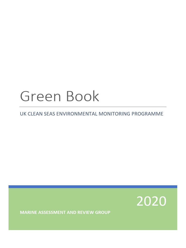 Green Book v16 | PDF | Environmental Monitoring