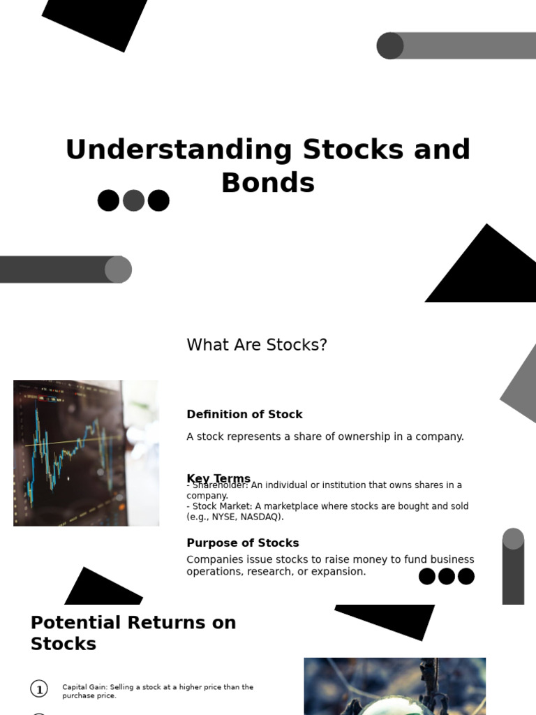 Stocks & Bonds: A Beginner's Guide | PDF | Bonds (Finance) | Yield (Finance)