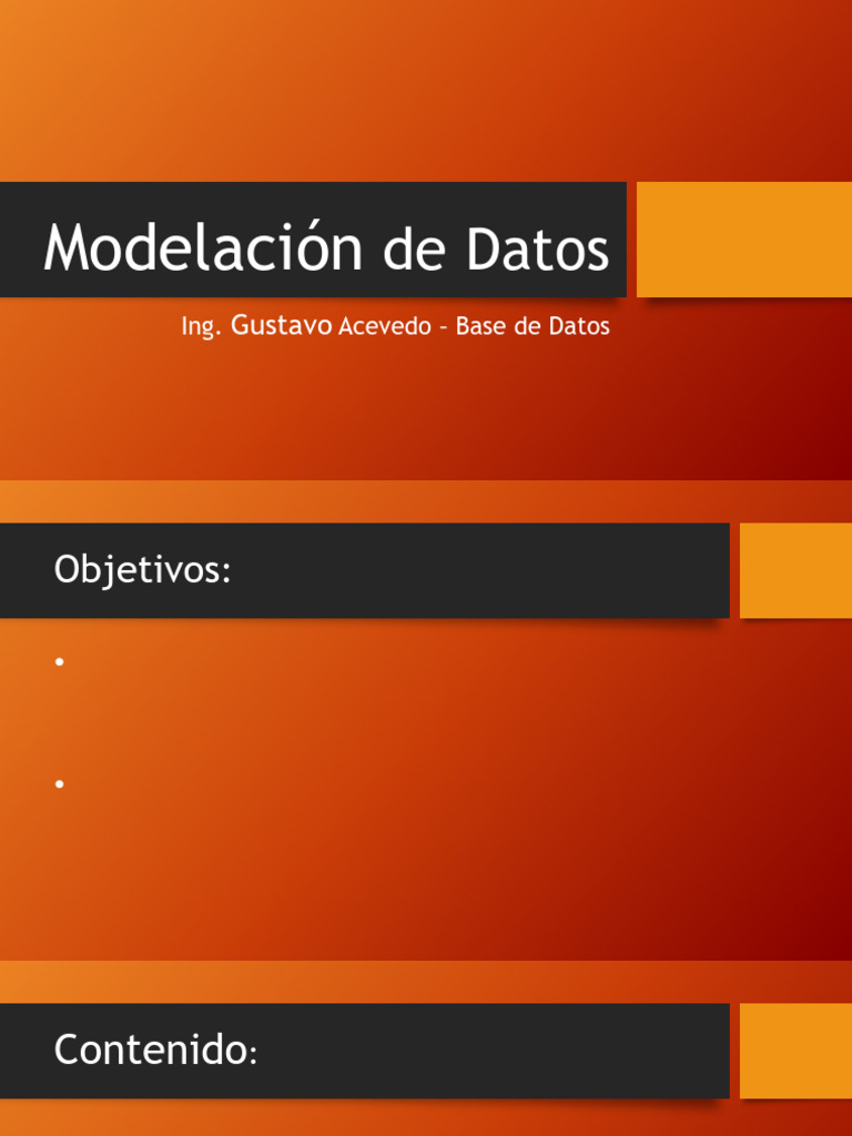 Clase 02 - Modelación Conceptual - Modelo Entidad-Relación - Conceptos ...