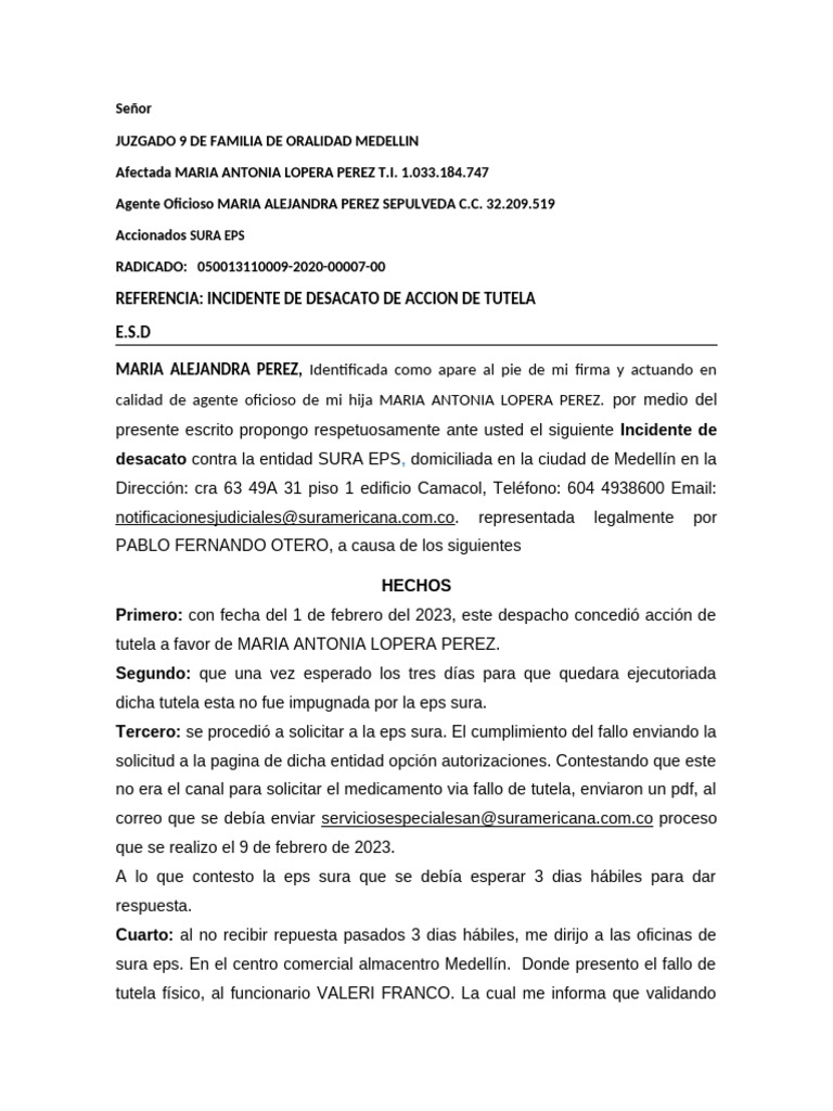 Desacato | PDF