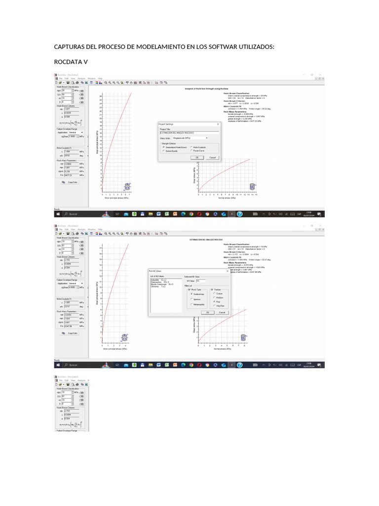 Capturas Del Proceso de Modelamiento en Los Softwar Utilizados | PDF | Ciencia y matemáticas ...