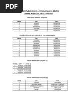 NAT Test Schedule 2024-1 | PDF