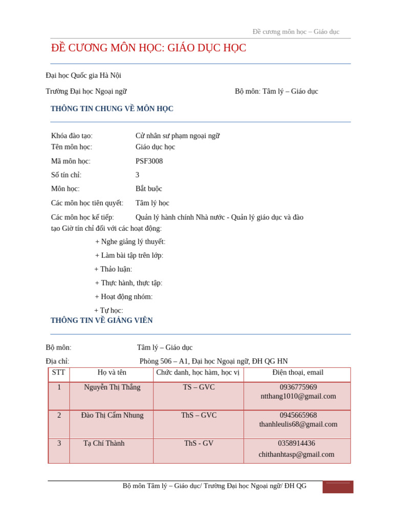 ĐC - GDH - 3 Tín - 2023.2024 | PDF