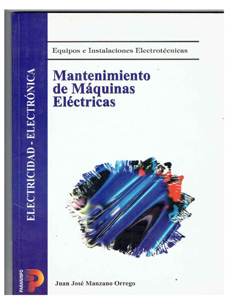 LIBRO - Mantenimiento de Maquinas Electricas | PDF