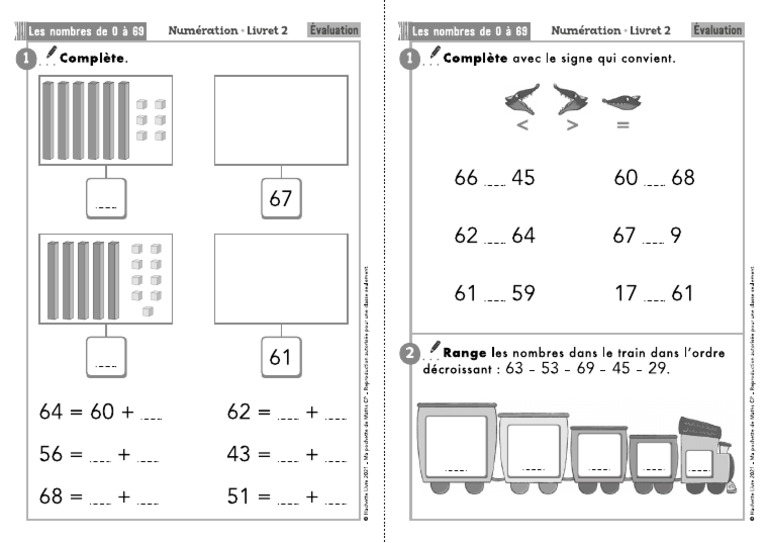 Éval Maths 1 | PDF
