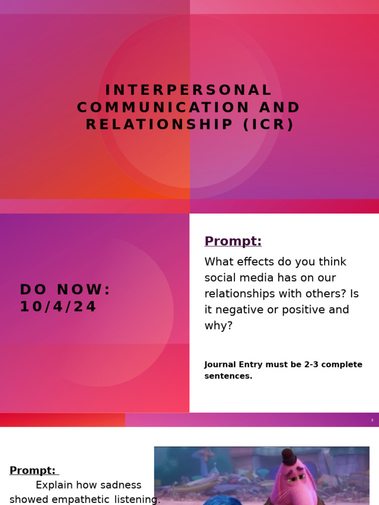 ICR Do Nows | PDF | Science & Mathematics