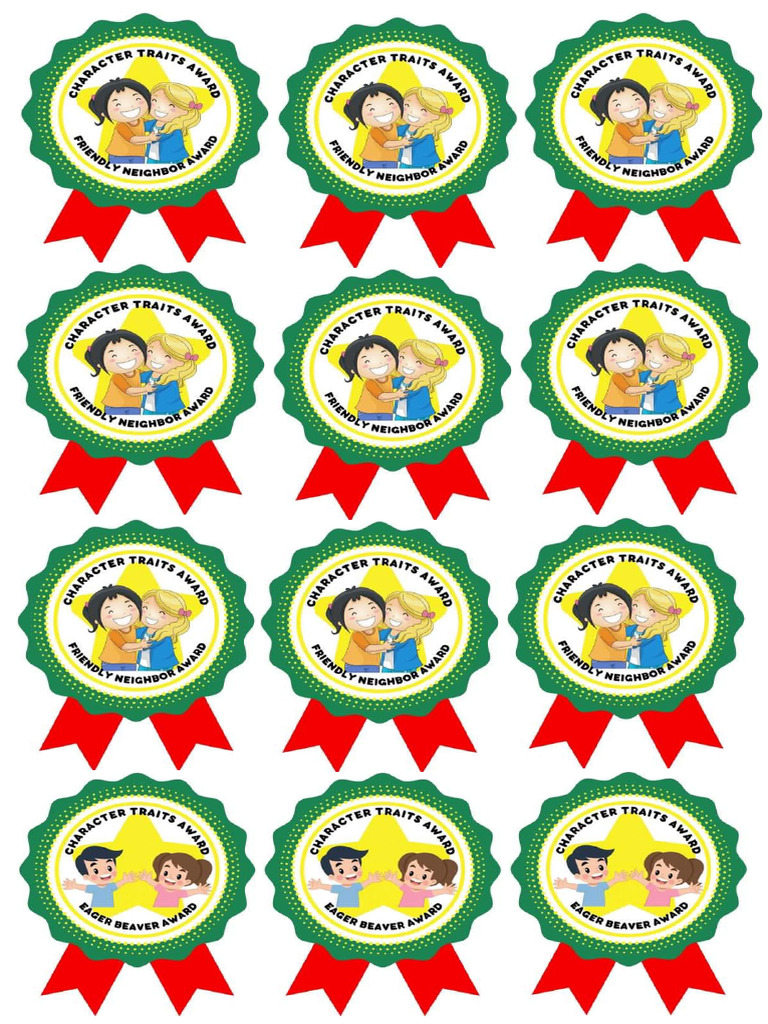 Awards Kinder 2022 2023 Ribbon | PDF