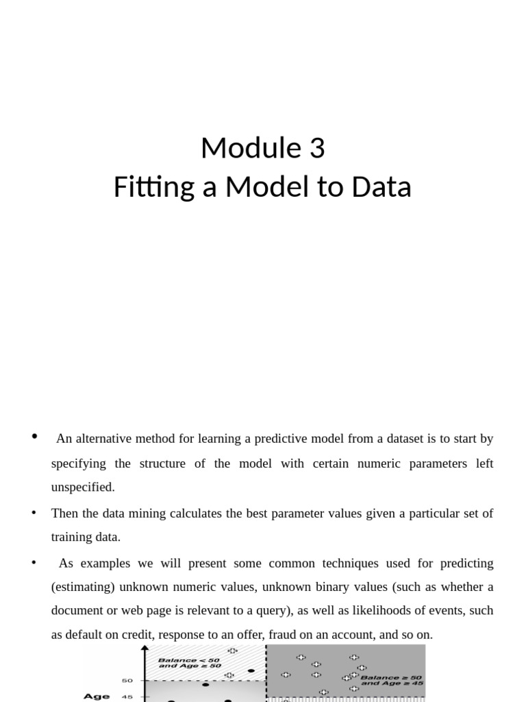 module 3.1 | PDF | Support Vector Machine | Regression Analysis