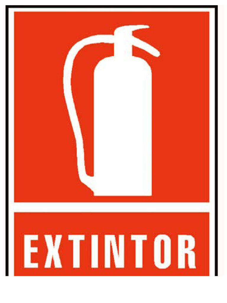 Señaleticas Extintor | PDF