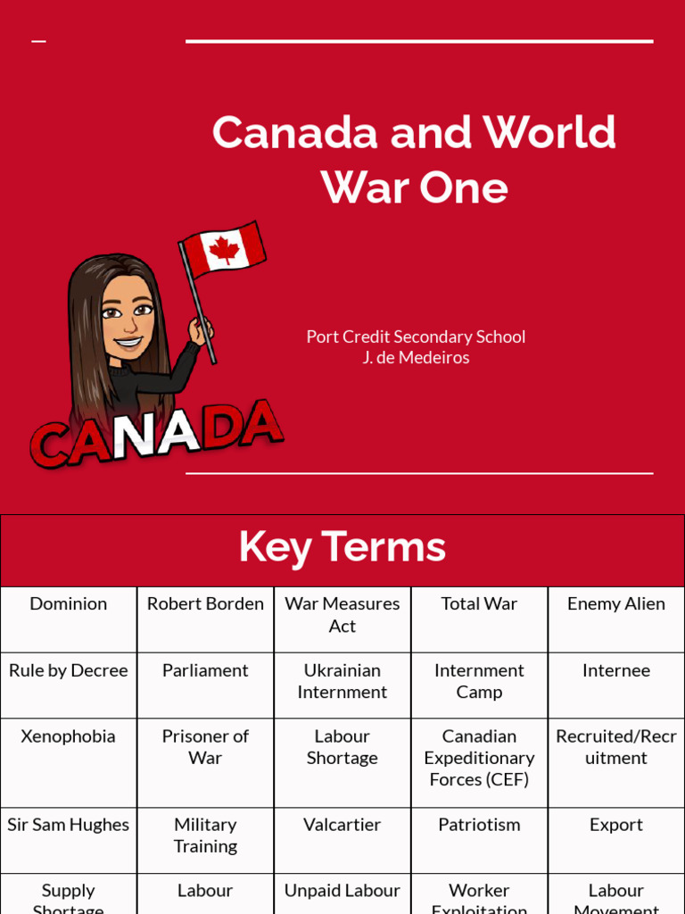 Canada Enters the War | PDF | Canada