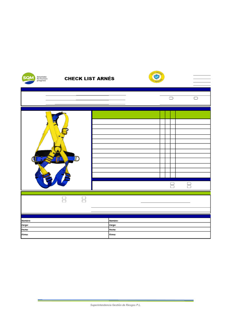 Check List - Arnes | PDF