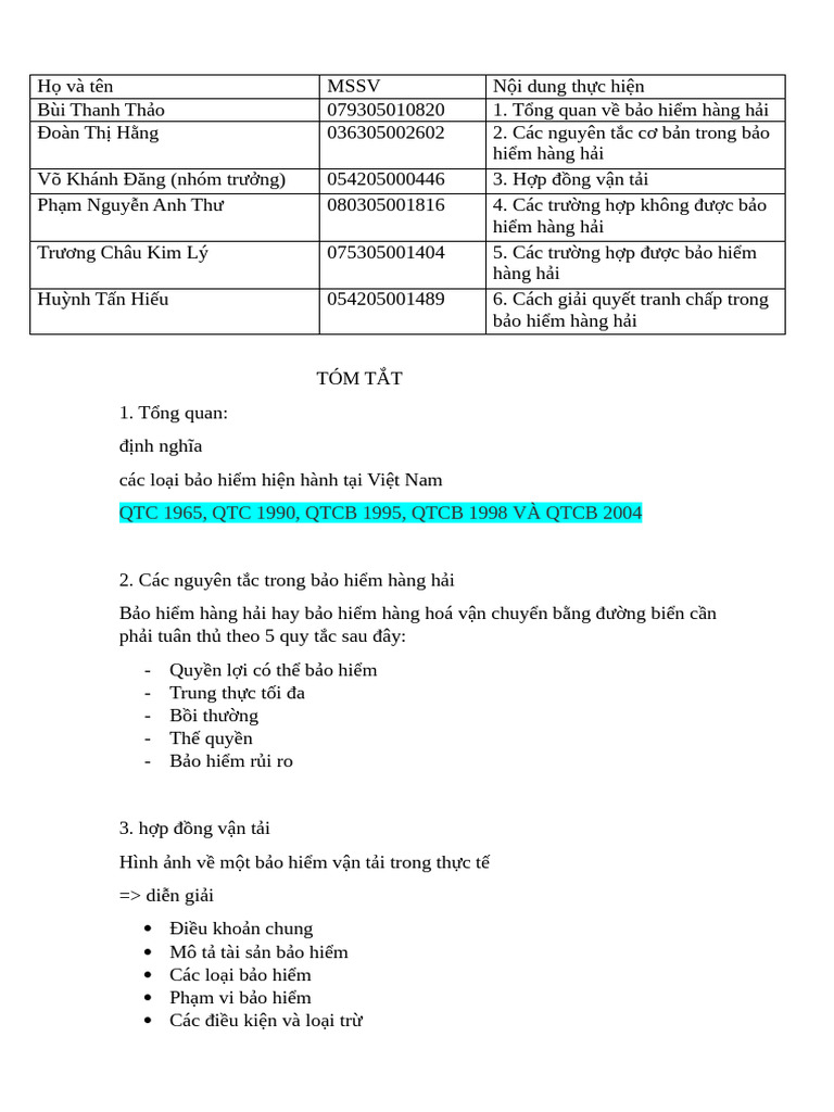 Phan Cong Nhom 6 | PDF