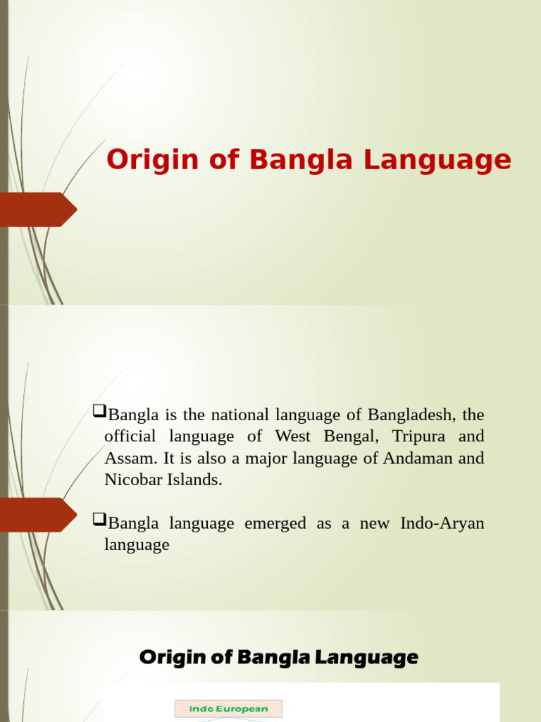 History of Bangla Language & Region | PDF | Bengal | Bangladesh
