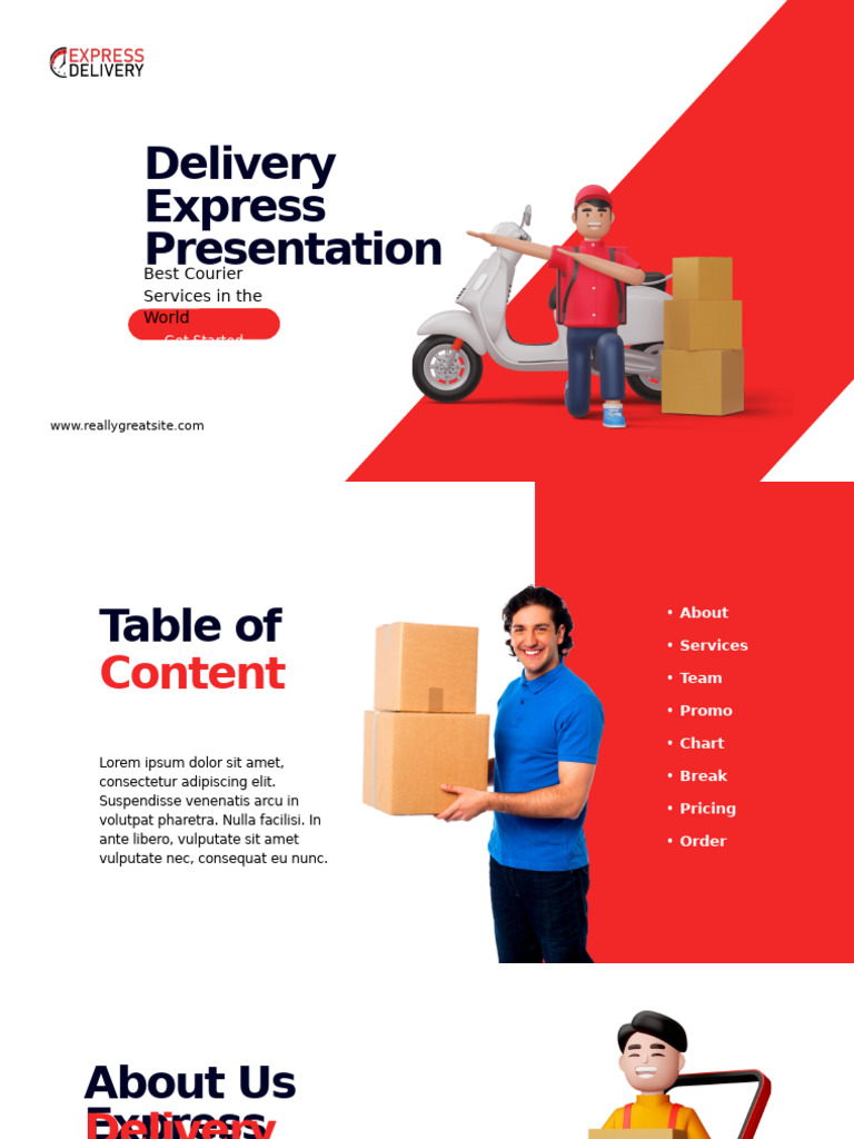 Best Express Courier Services Overview | PDF | Business