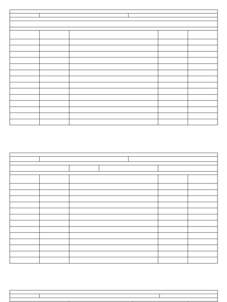 Planillas Asistencia - Practica - 2024 | PDF