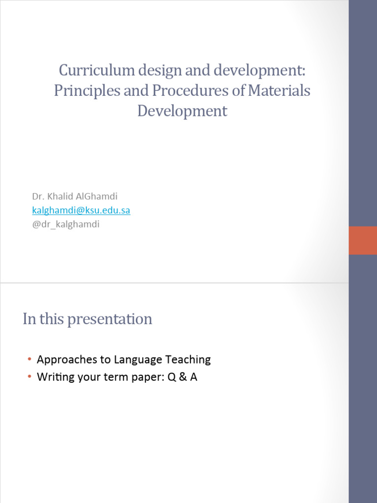 Material Design 3rd Lecture PDF | PDF | Linguistics | Behavior Modification