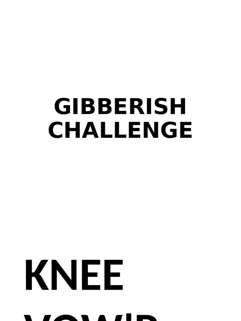 Gibberish Wps Office | PDF