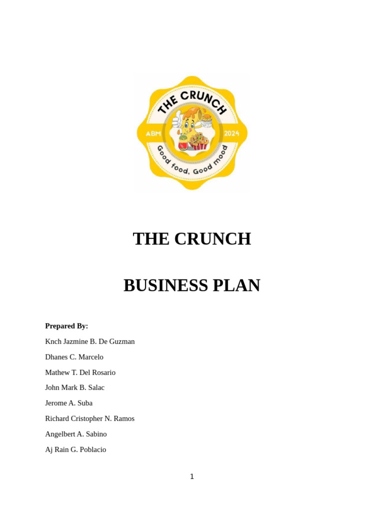 The Crunch | PDF | Taste | Water