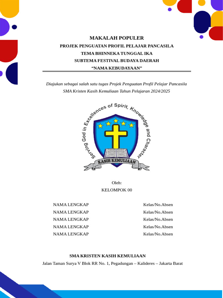 Makalah Populer - p5 - Bhinneka Tunggal Ika | PDF | Karier ...