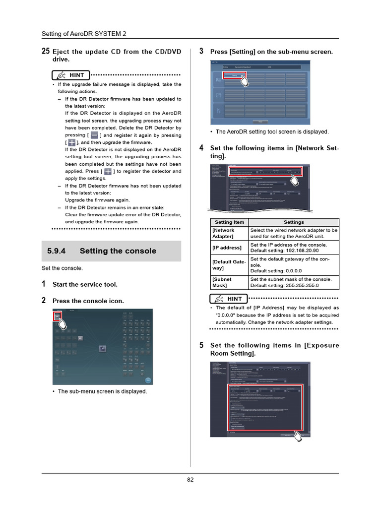 Setting - P82-P94 - CS-7 Inatallation Service Manual V1.40 - A47FJA01EN23 - 220310 - Fix | PDF ...
