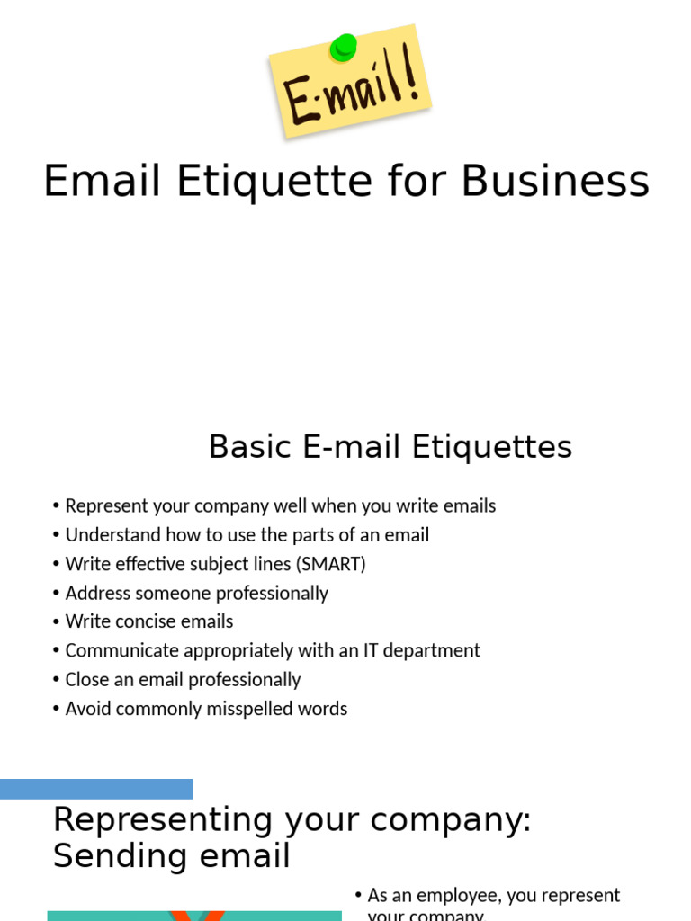 Professional Email Etiquette Guide | PDF