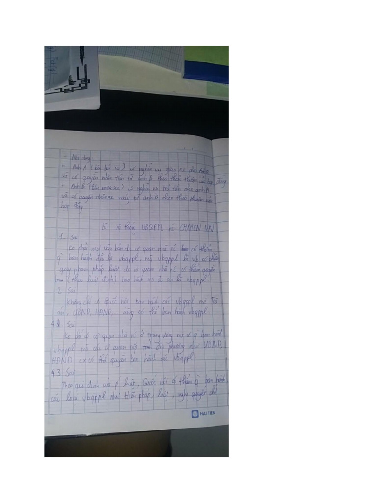 Bai Tap He Thong VBQPPL | PDF