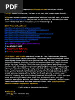 Syce's Game Shack Link Hub | PDF