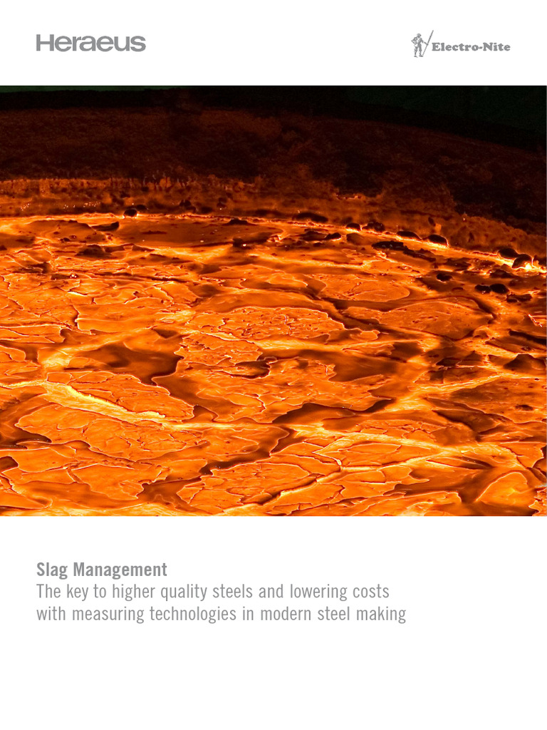 Optimizing Slag Management in Steelmaking | PDF | Steelmaking | Steel