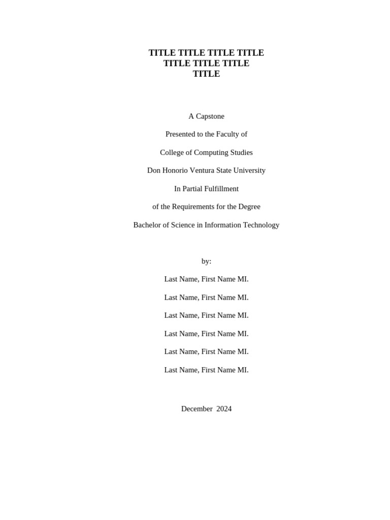 Bsit Capstone Format 4B 4G 4H 10 11 24 | PDF | Times New Roman