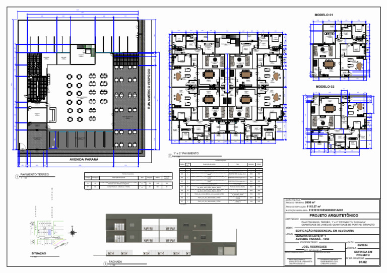 Projeto - Prancha 01 | PDF