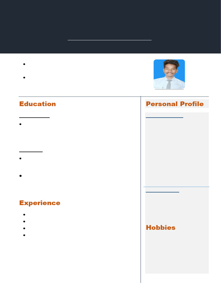 Aravinth Resume | PDF