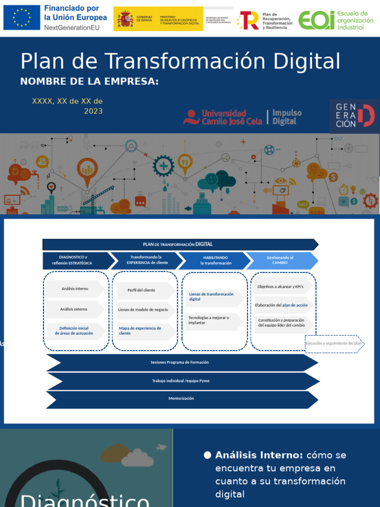 Plan de Transformación Digital | PDF | Marketing | Publicidad digital