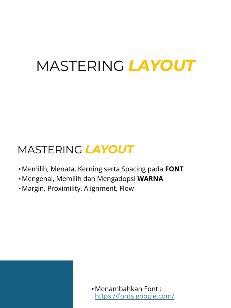 8.mastering Layout - PPTX (29 OKtober 2024) | PDF | Typography ...