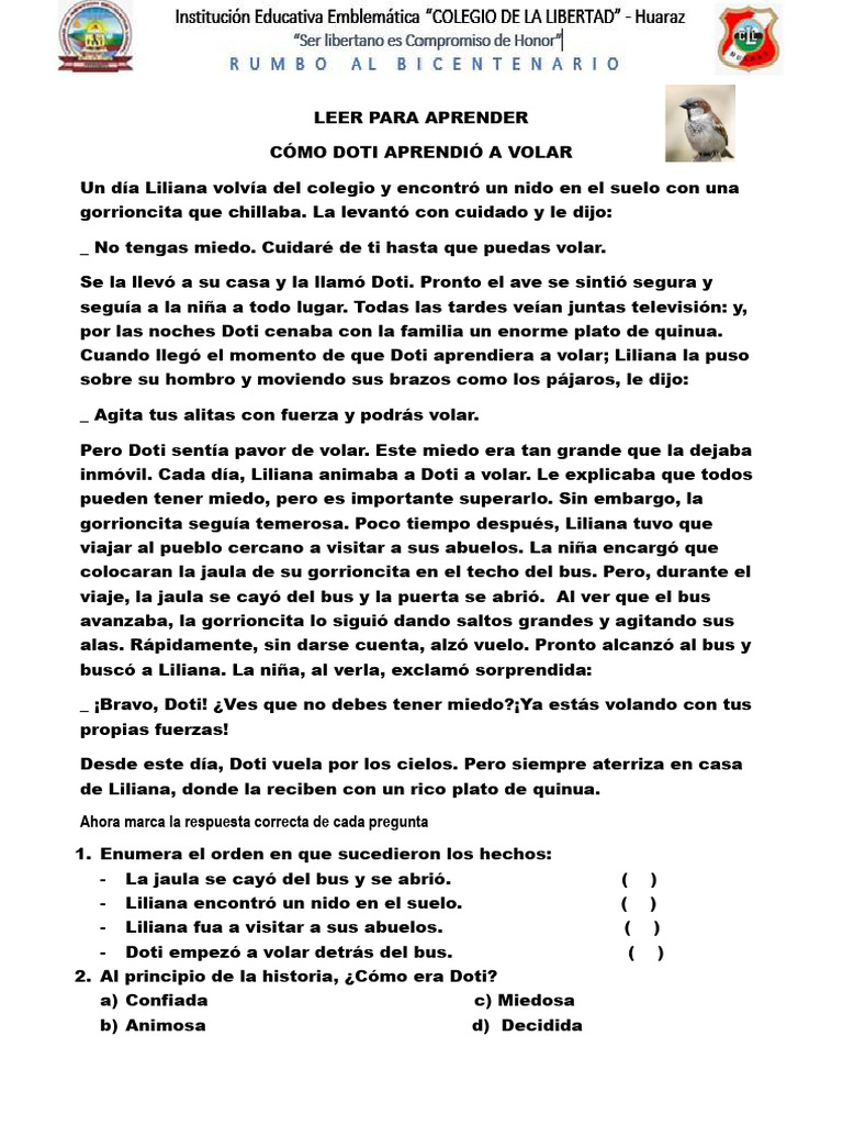 Leer Para Aprender | PDF