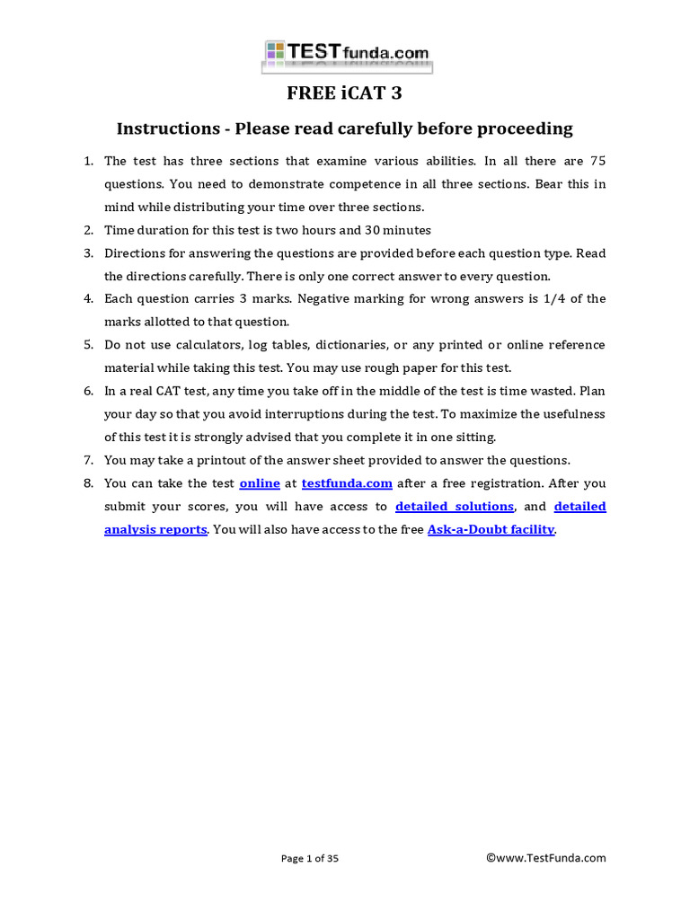 30 I CAT | PDF | Mathematics