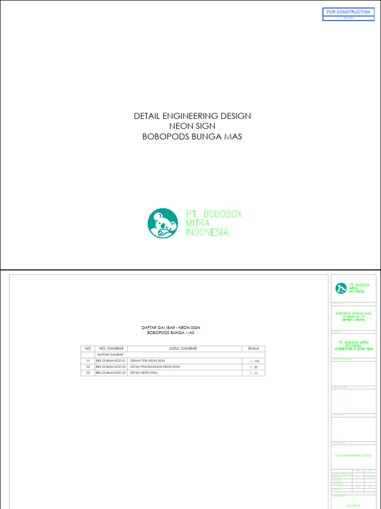 02.DED_EGD_BUNGA MAS_POLE SIGN | PDF