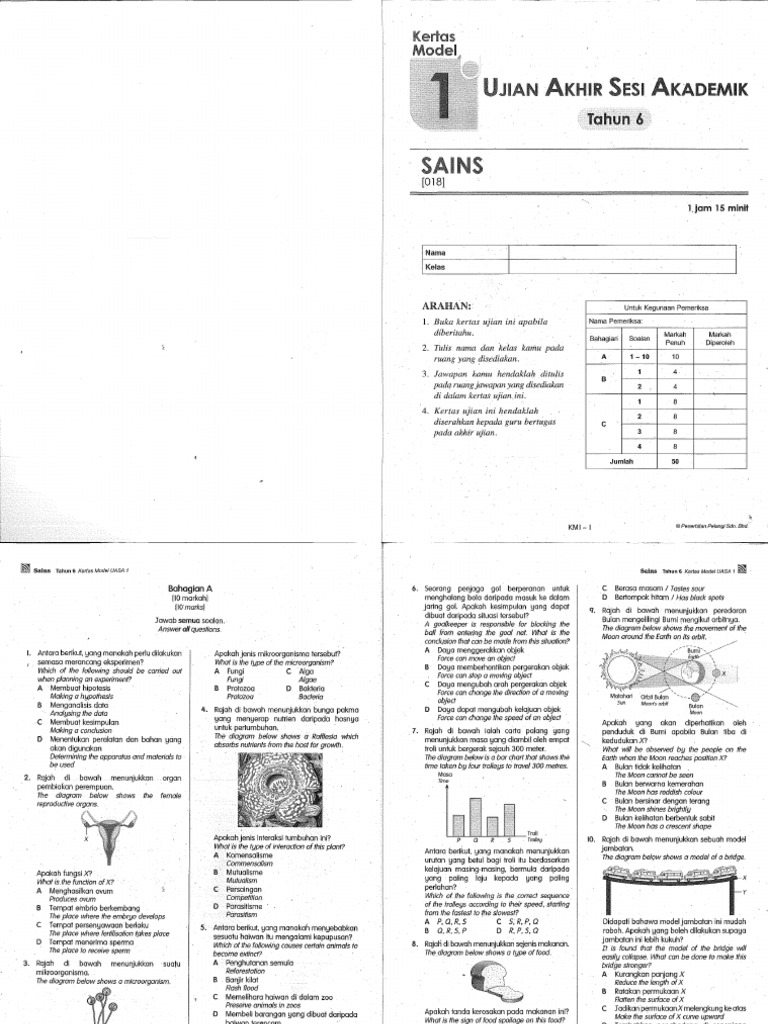 UASA Model Papers | PDF