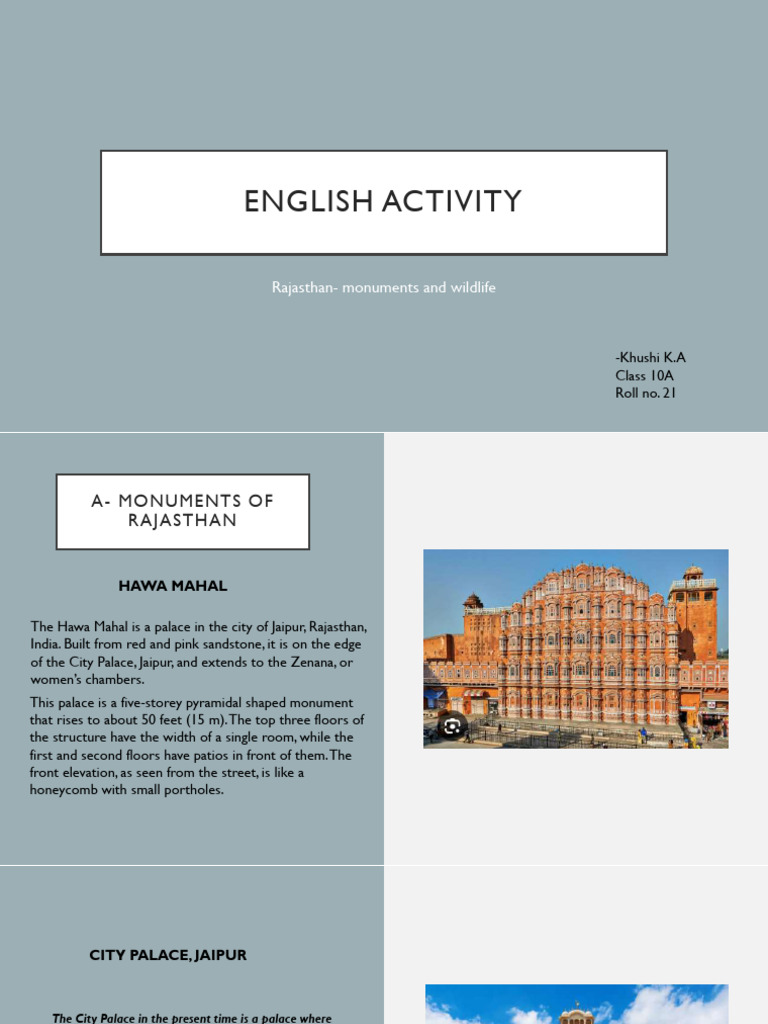 Rajasthan Ppt Edited | PDF