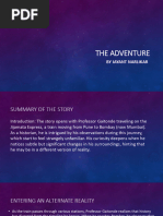 Summary of The Adventure English CBSE Project Class 11 | PDF | Reality ...