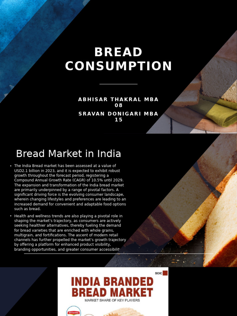 Bread Consumption Trends in India | PDF | Supply And Demand | Demand
